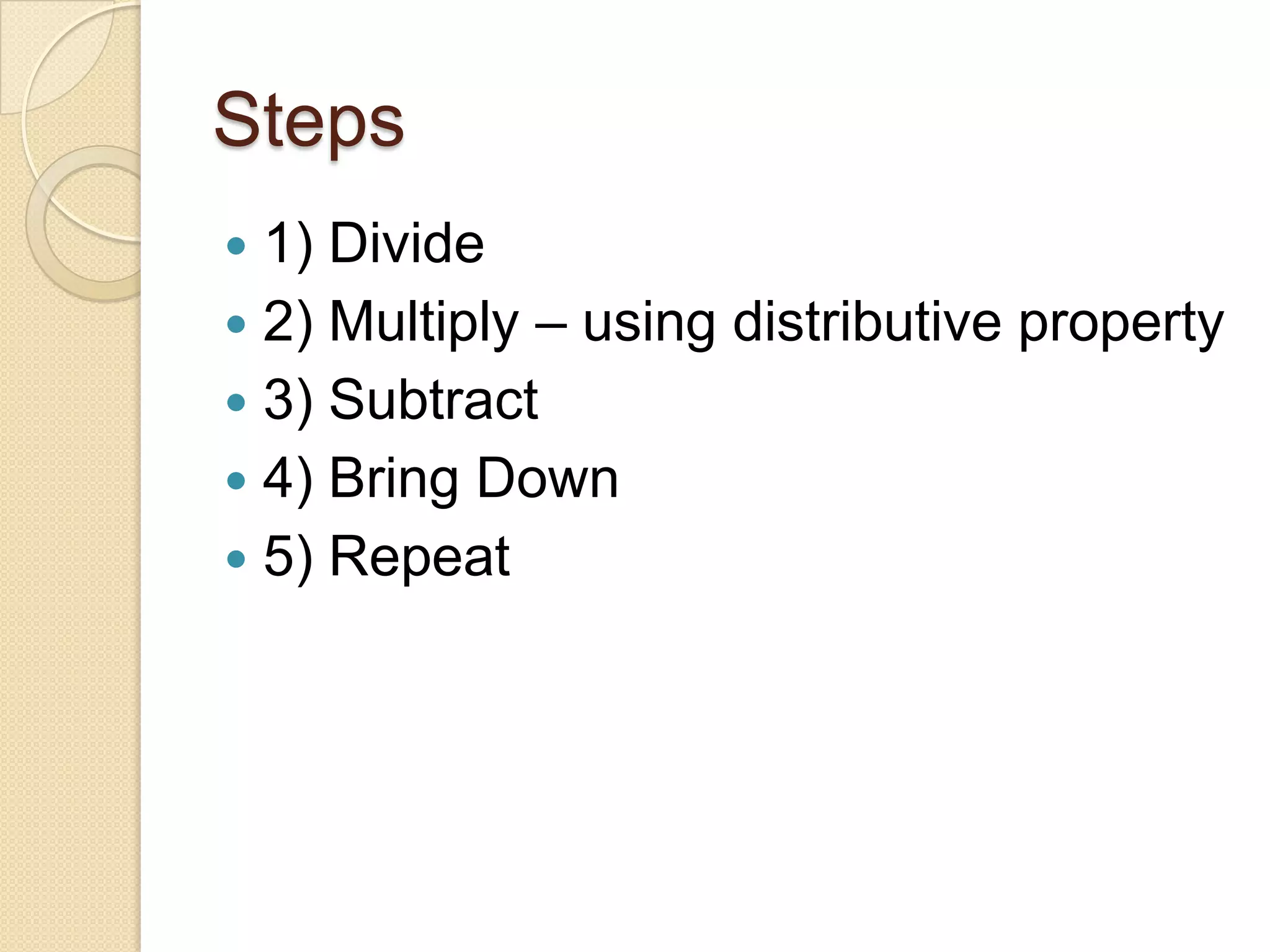 Polynomial long division | PPTX