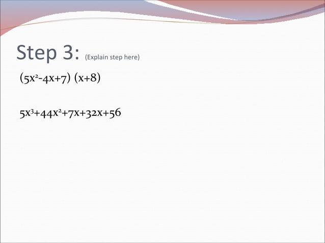 Polynomial power point | PPT | Science