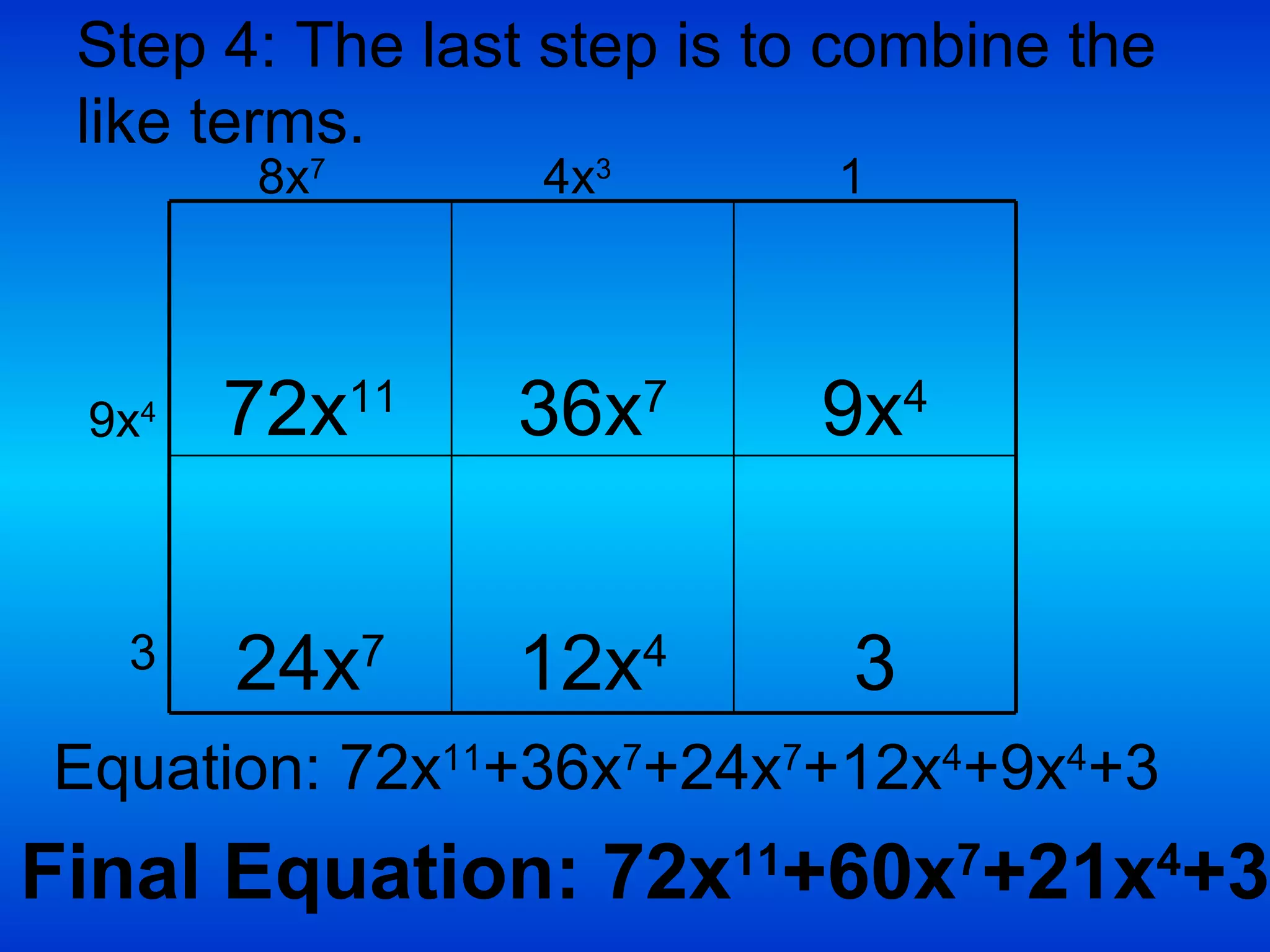 Multiplying Trinomials and Binomials | PPT