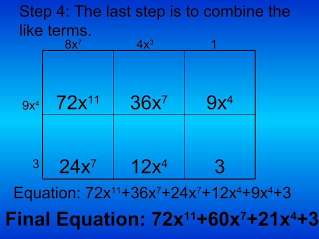 Multiplying Trinomials and Binomials | PPT