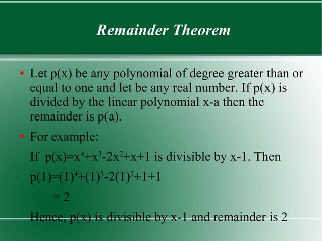 Polynomial | ODP | Physics | Science