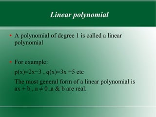 Polynomial | ODP | Physics | Science