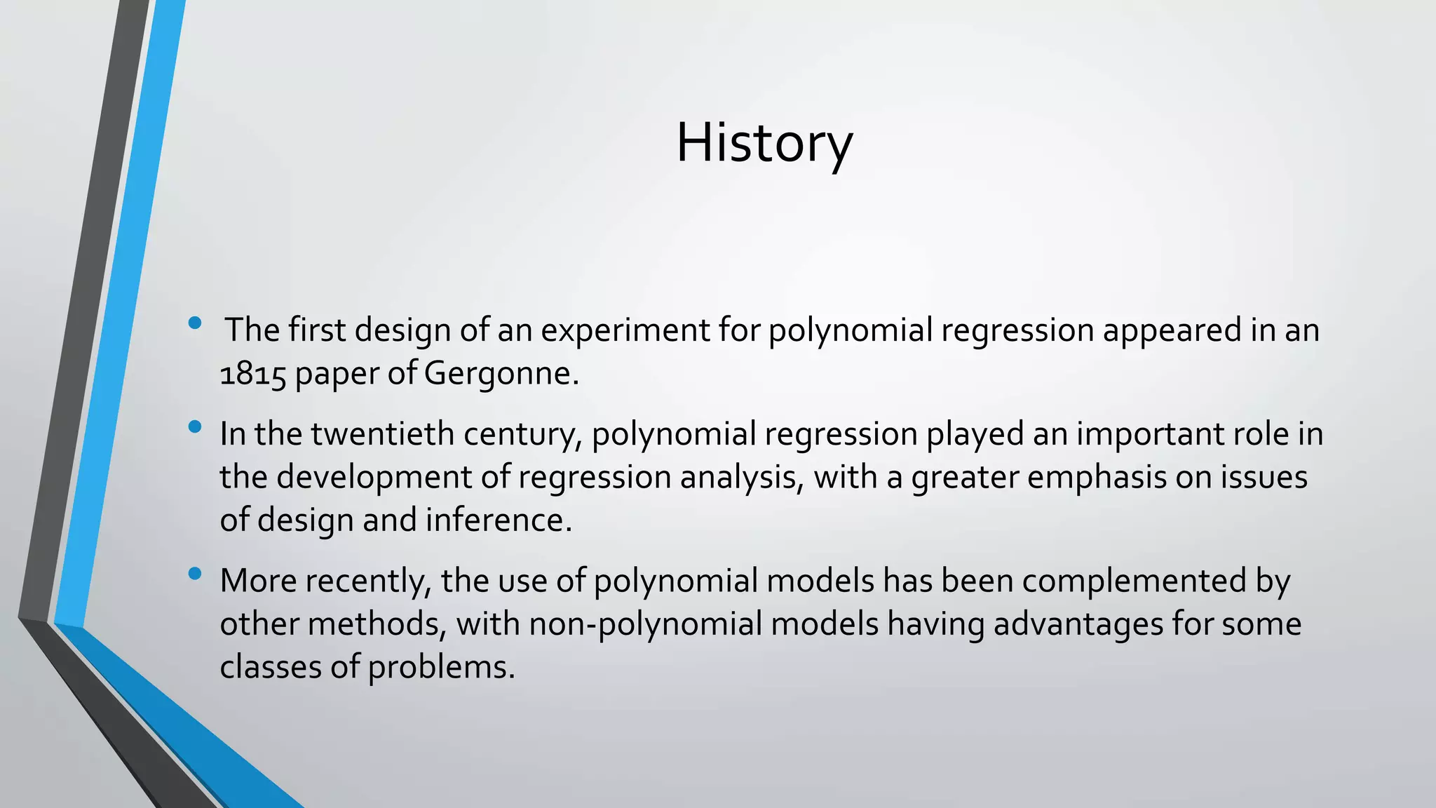Polynomial regression | PPTX