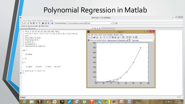 Polynomial regression