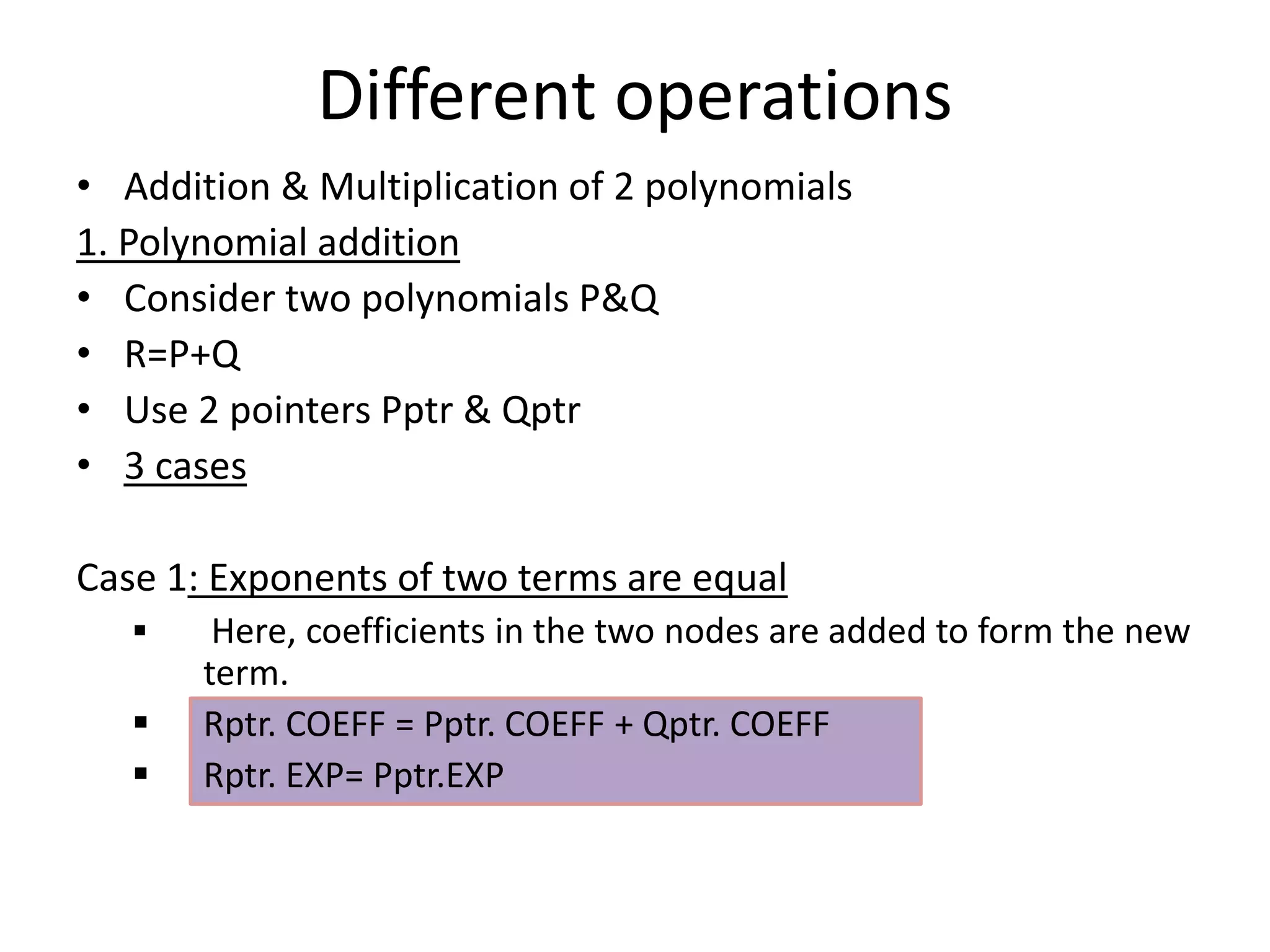 Polynomial Reppresentation Using Linkedlist Application Of Llpptx Programming Languages
