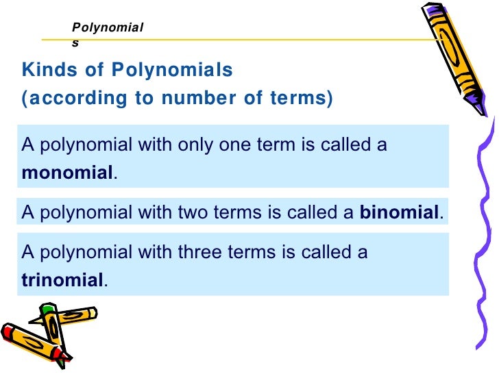 Polynomials