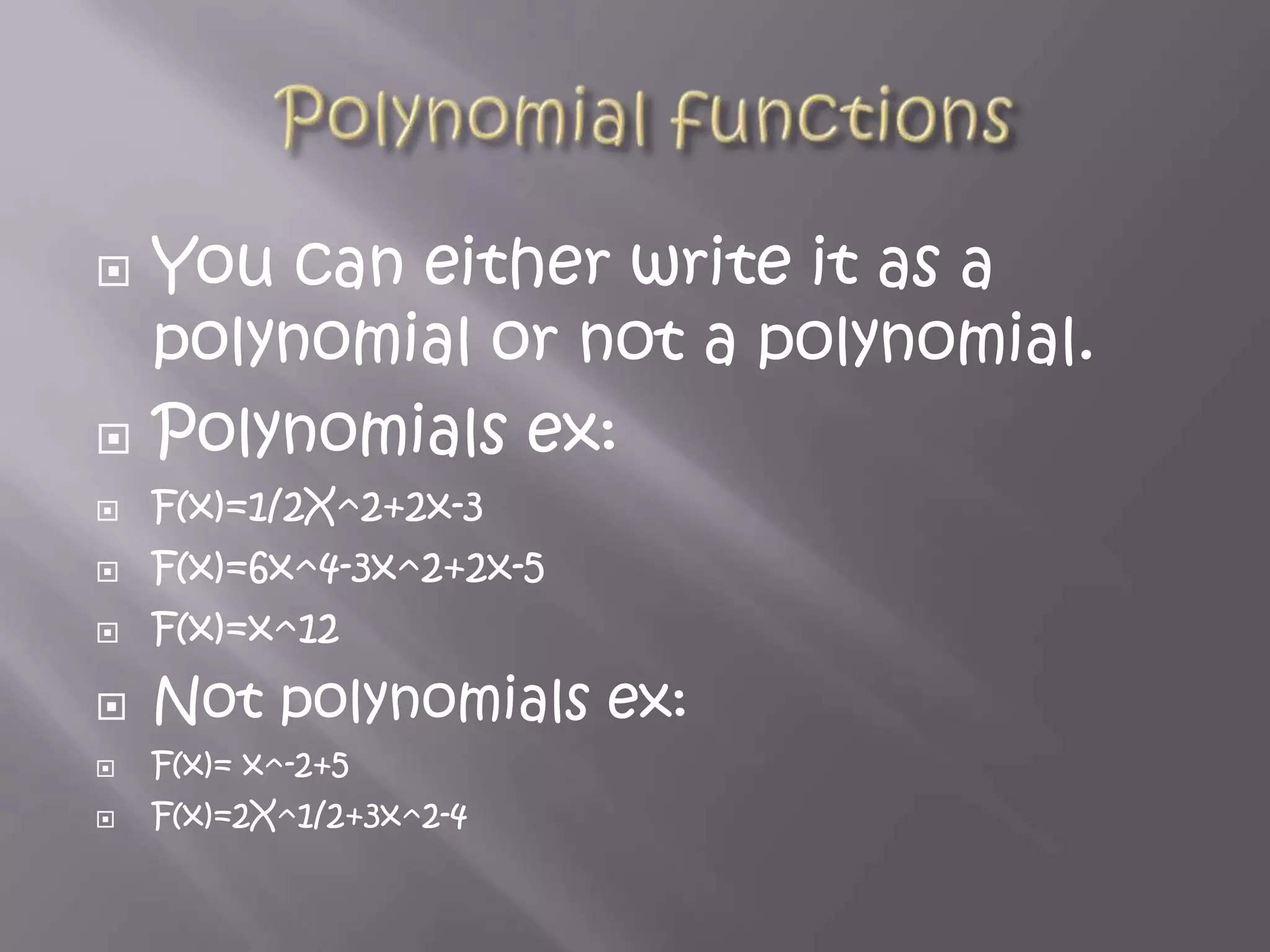 Polynomial Factoring Ppt