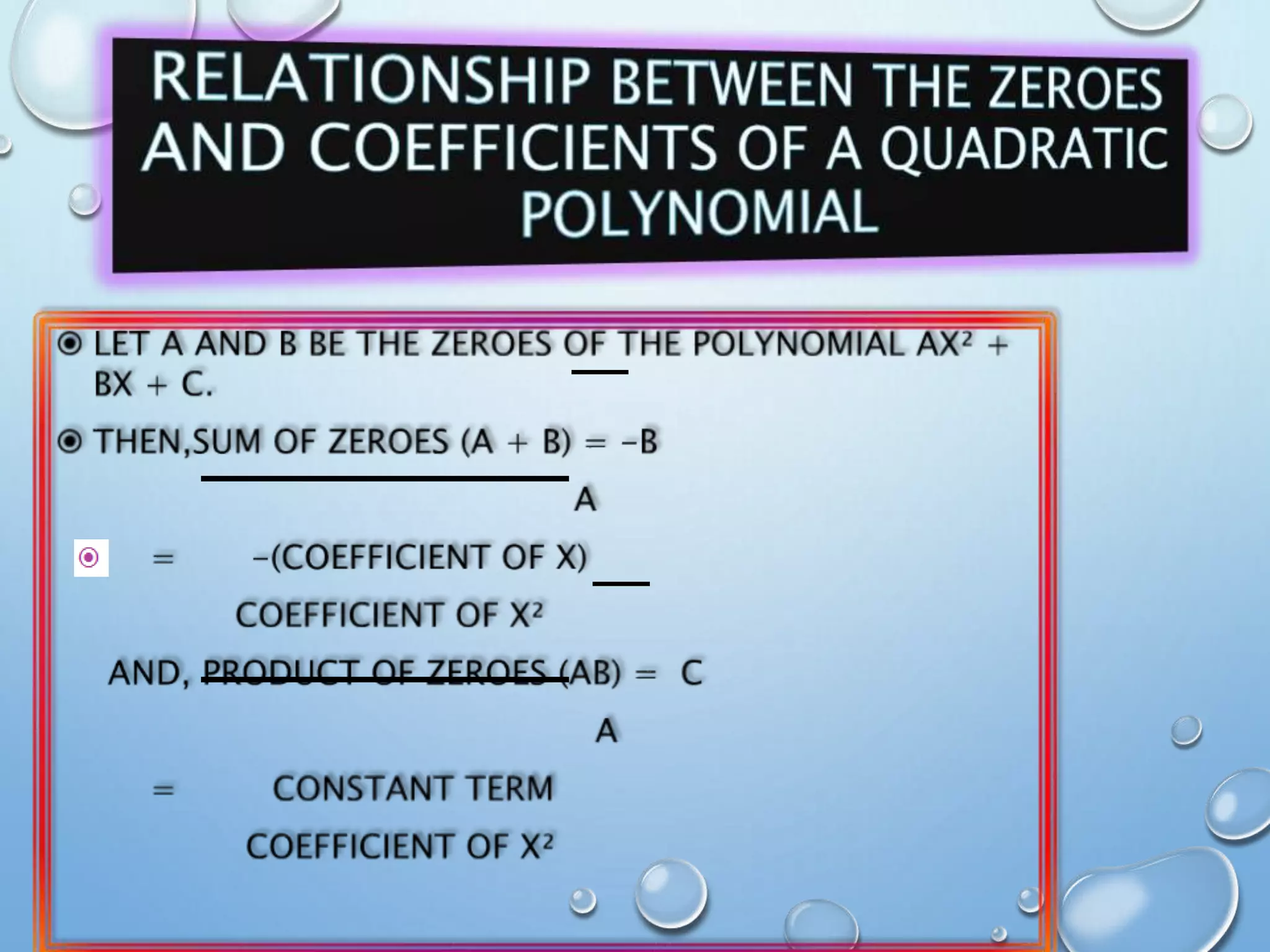 Polynomials CLASS 10 | PPTX