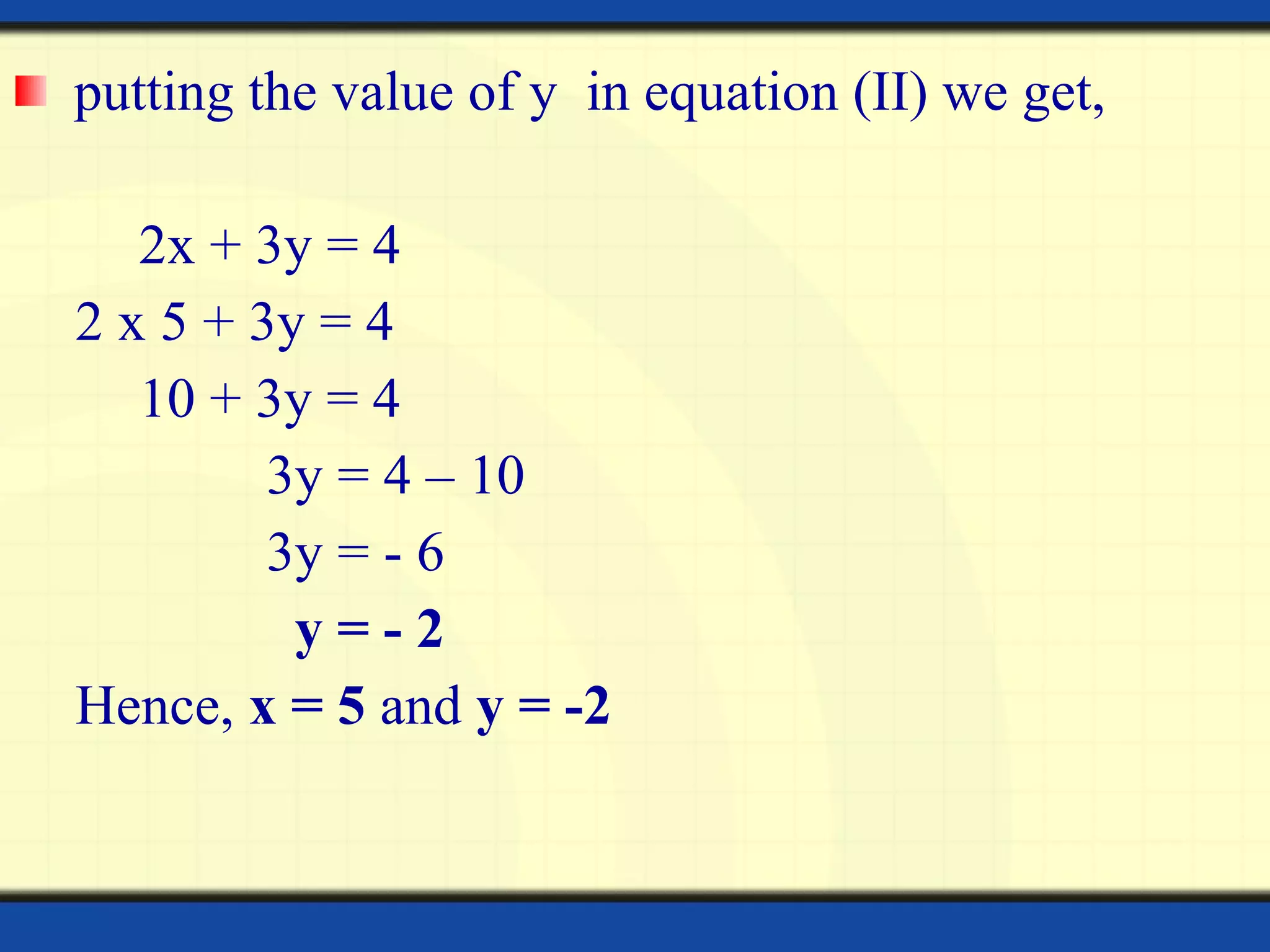Polynomials And Linear Equation of Two Variables | PPT