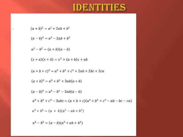 Polynomials | PPTX | Physics | Science