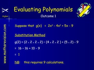 Polynomials | PPT