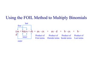 Polynomials | PPT