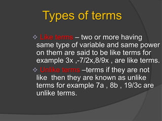 Polynomials | PPTX