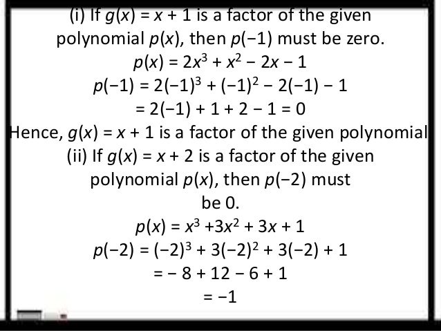 Polynomials