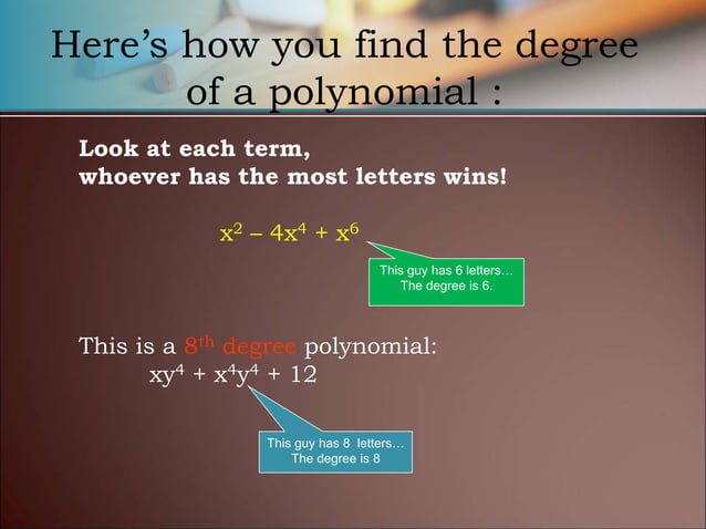 Polynomials | PPTX