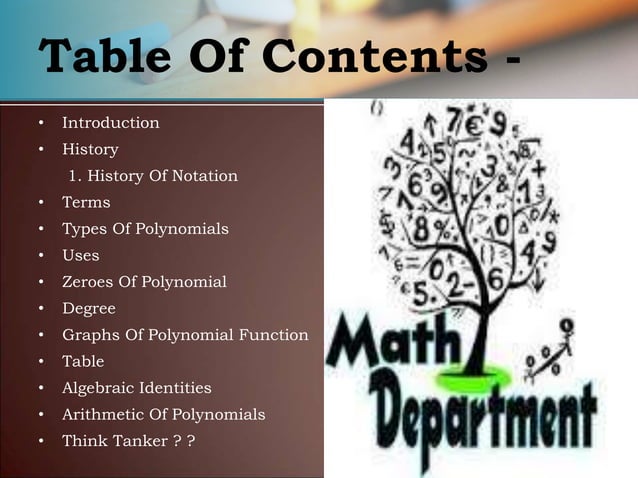 Polynomials | PPTX