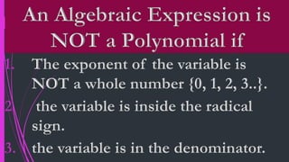 Polynomials | PPT