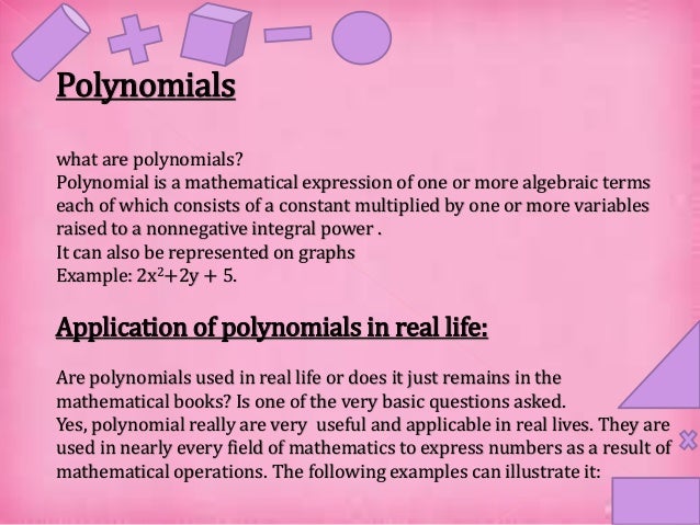 Polynomials | PPTX
