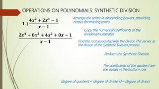 POLYNOMIALS.pptx | Physics | Science