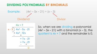 POLYNOMIALS and different types of polynomial.pptx