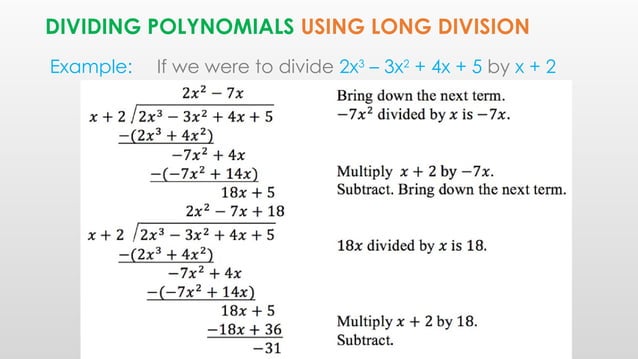 POLYNOMIALS and different types of polynomial.pptx | Free Download