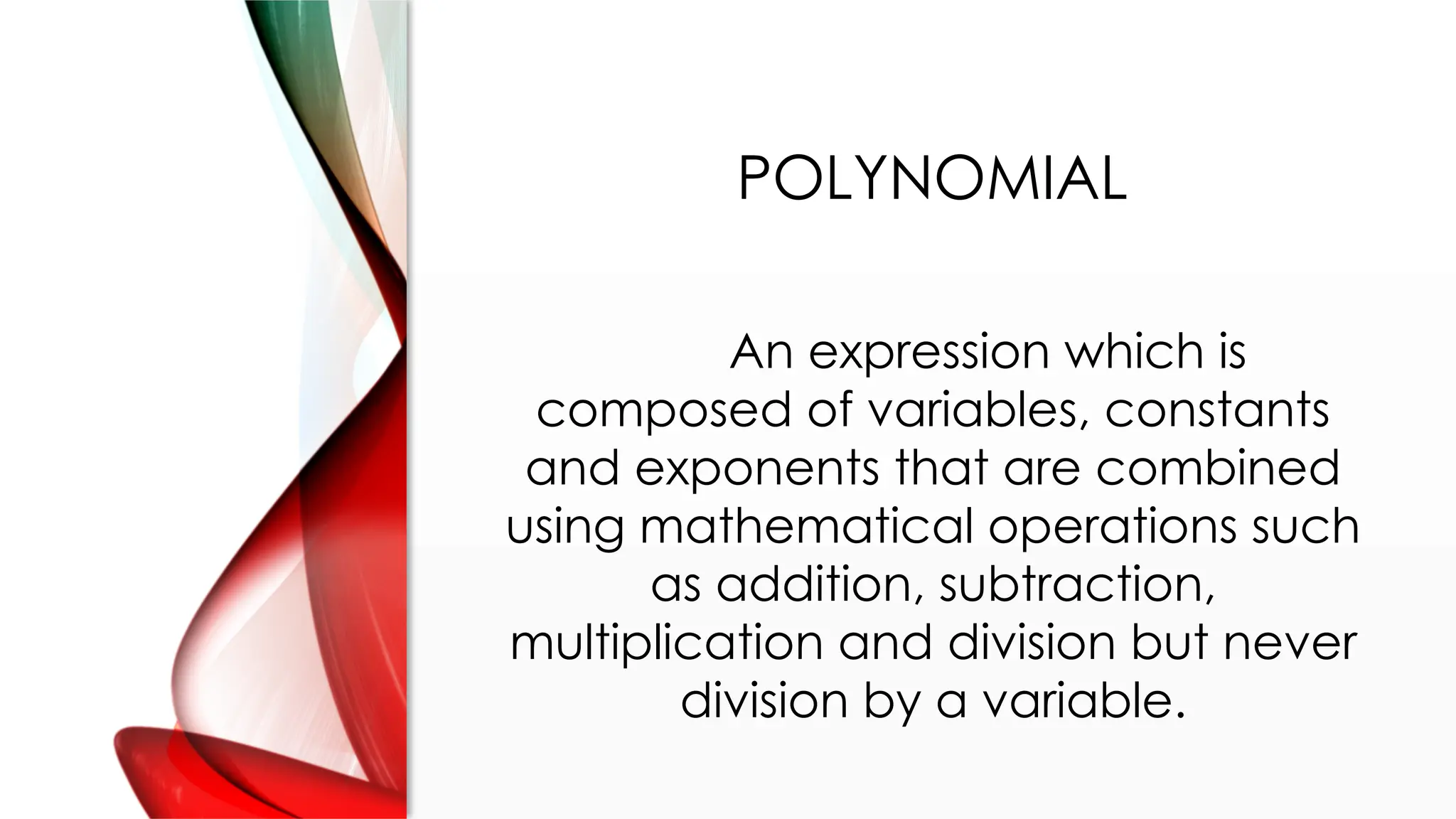 Grade 10 Polynomials and Polynomial Equations | PPT