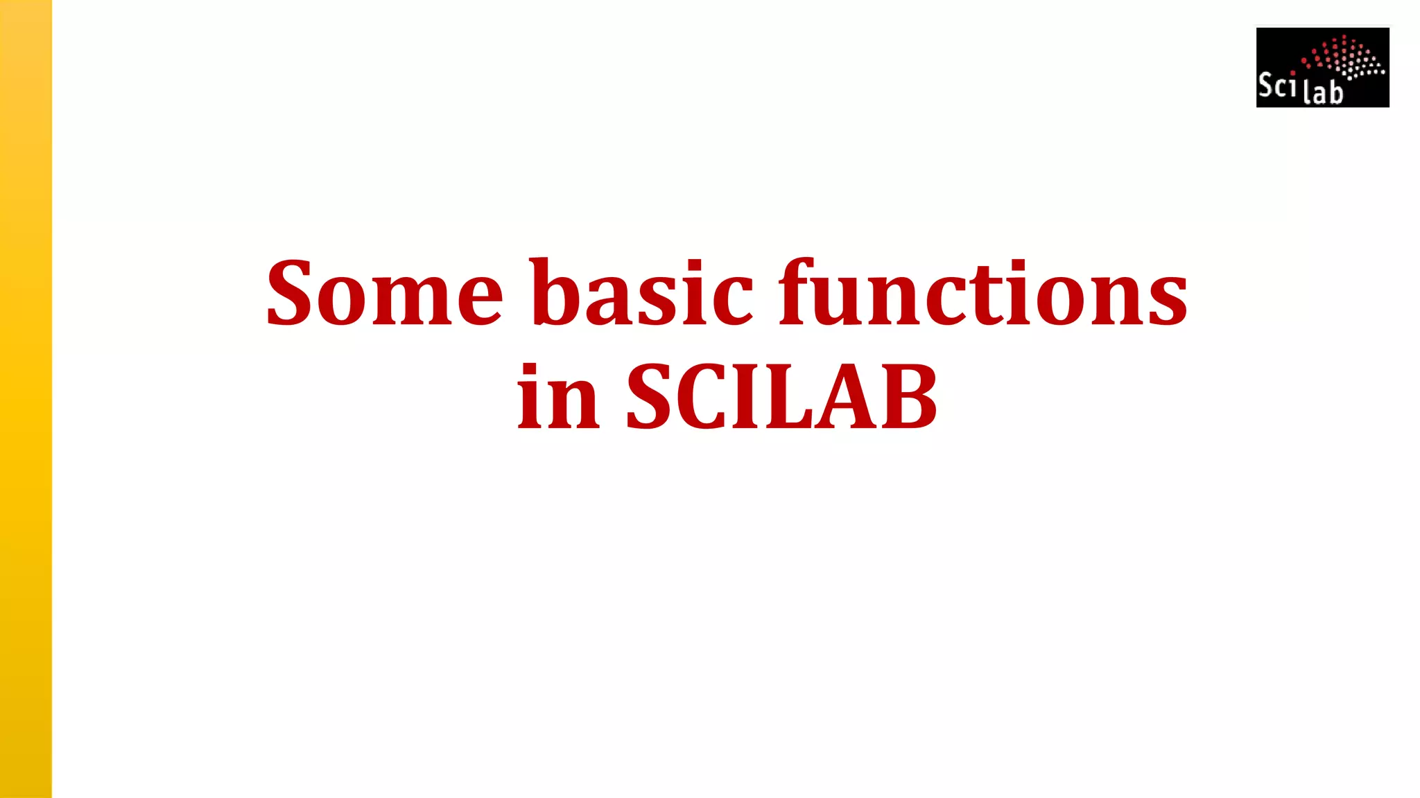 Polynomials in scilab | PDF
