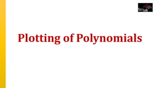 Polynomials in scilab | PDF