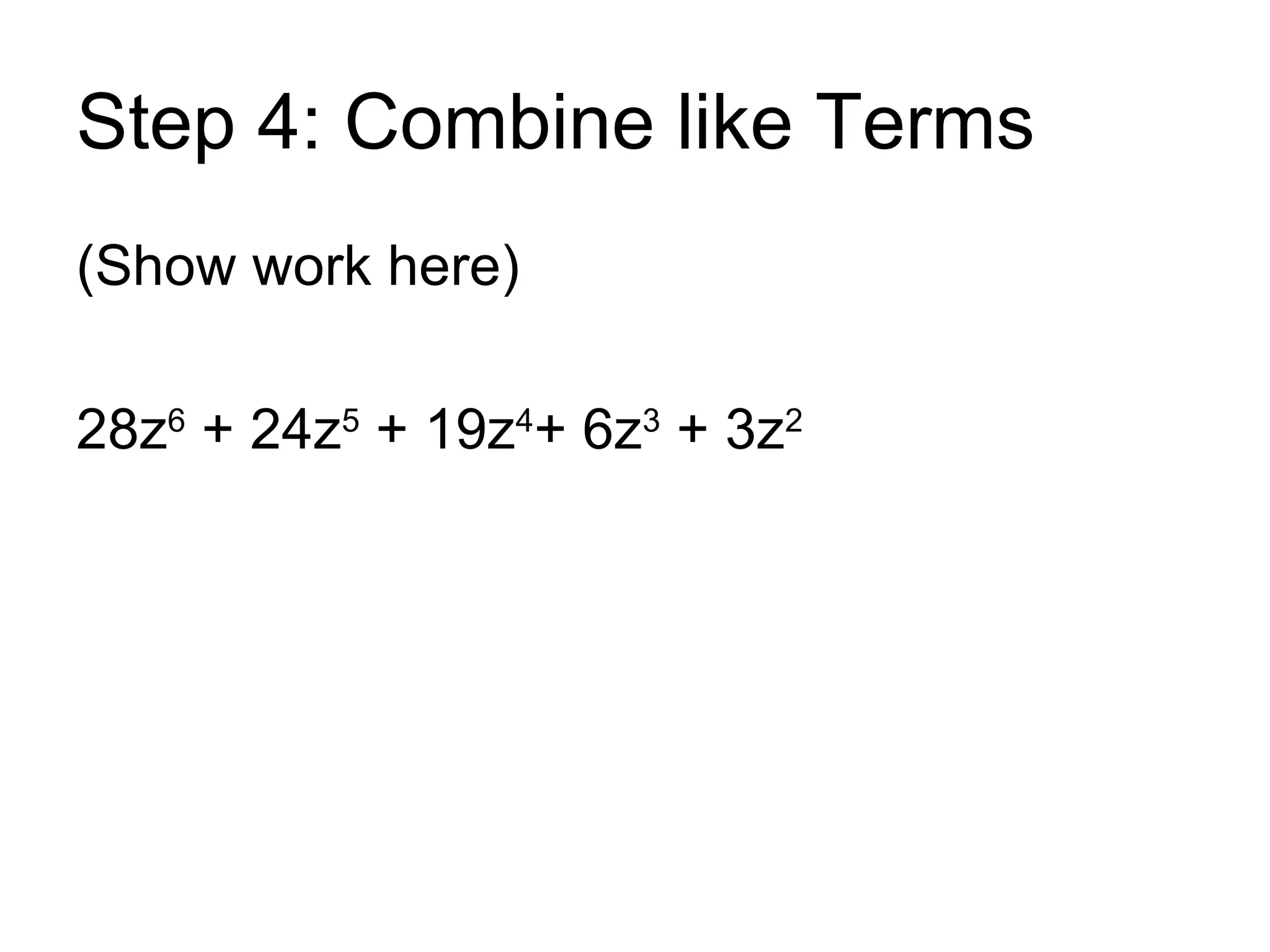 Polynomials powerpoint | PPT