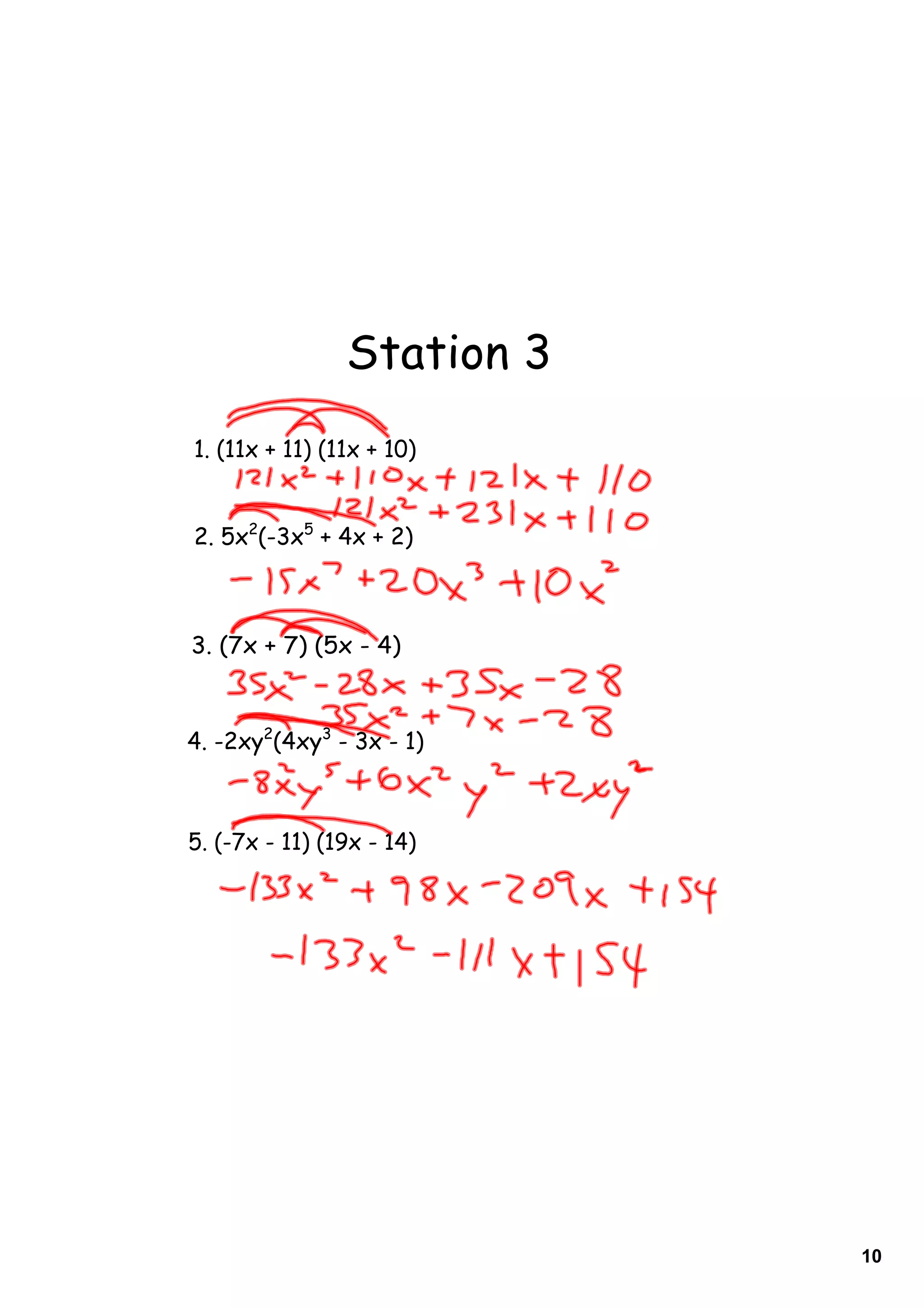 Polynomial stations | PDF