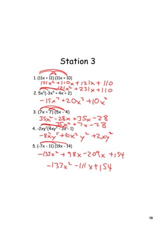 Polynomial stations | PDF