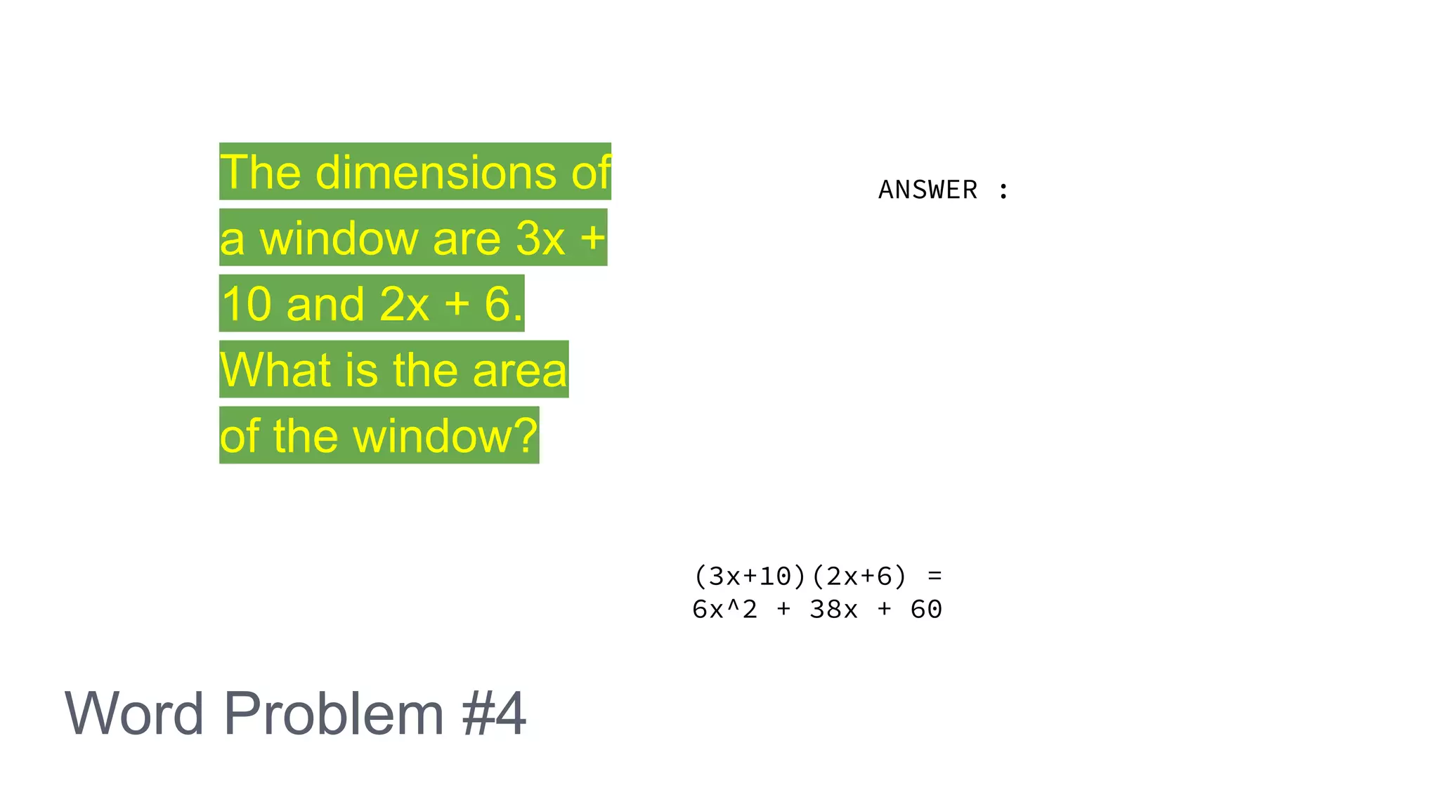 Polynomial word problems | PDF | Physics | Science Polynomial word problems | PDF | Physics | Science