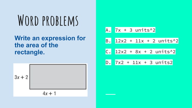 Polynomial word problems | PDF | Physics | Science Polynomial word problems | PDF | Physics | Science