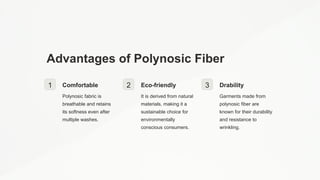 Polynosic- Fiber PPT polynosic Fibre manufacturing | PPT