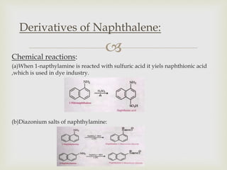 Polynuclear Hydrocarbons Preparations and Reactions | PPTX