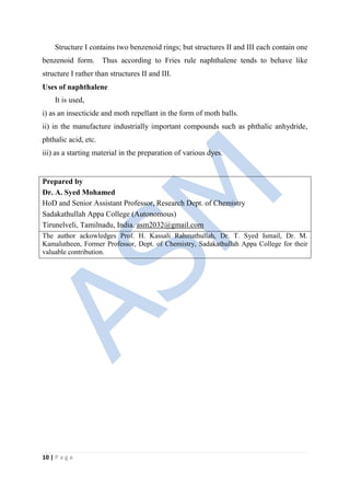 Polynuclear hydrocarbons module2 | PDF