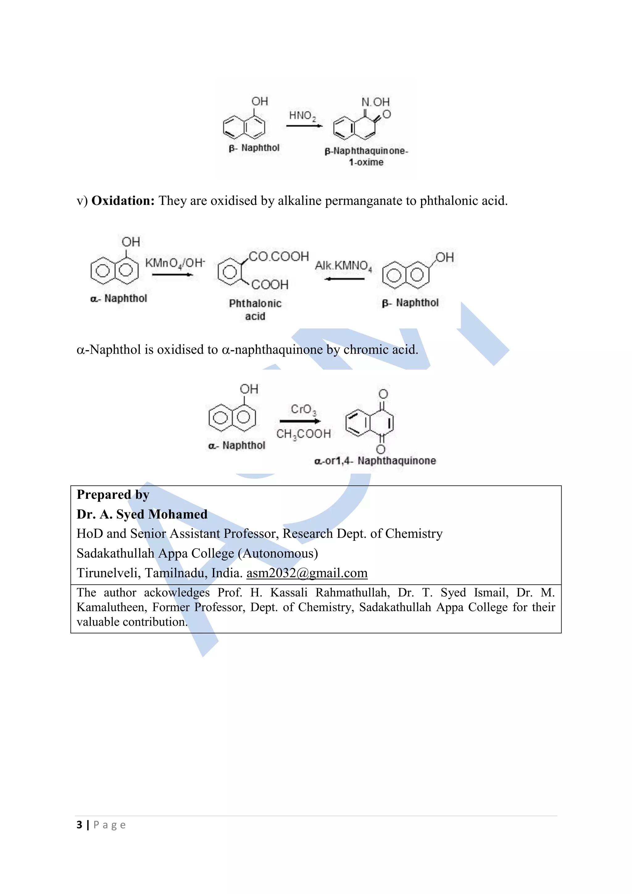 Polynuclear hydrocarbons Module3 | PDF | Chemistry | Science