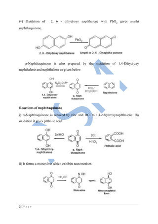 Polynuclear hydrocarbons module5 | PDF