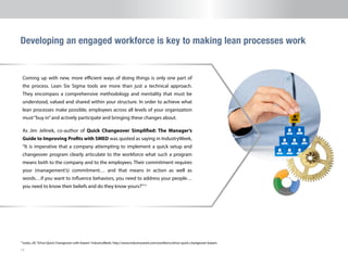 How to Reduce Changeover Time and Increase Throughput | PDF