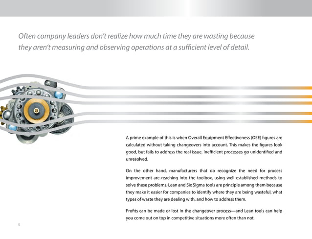 How to Reduce Changeover Time and Increase Throughput | PDF | Business ...