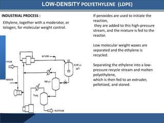 Poly olefins - Manufacturing & applications | PPTX