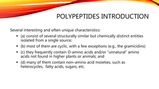 Polypeptides | PPTX
