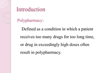 Polypharmacy | PPTX