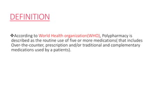 Polypharmacy | PPT