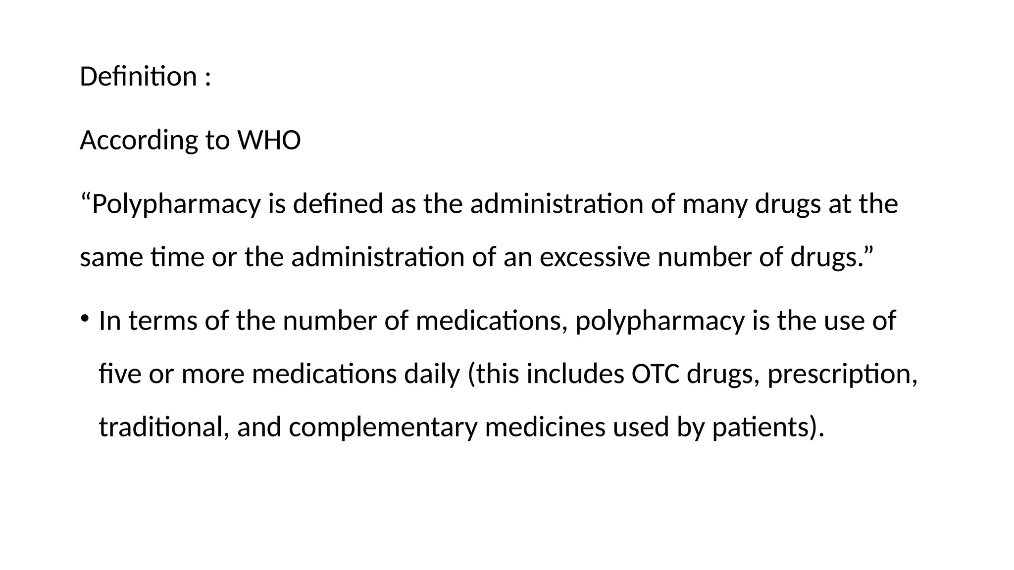 polypharmacy PPT by Dr. saurabh maurya KGMU | PPTX