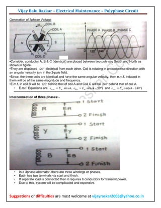 Polyphase circuit vbr | PDF