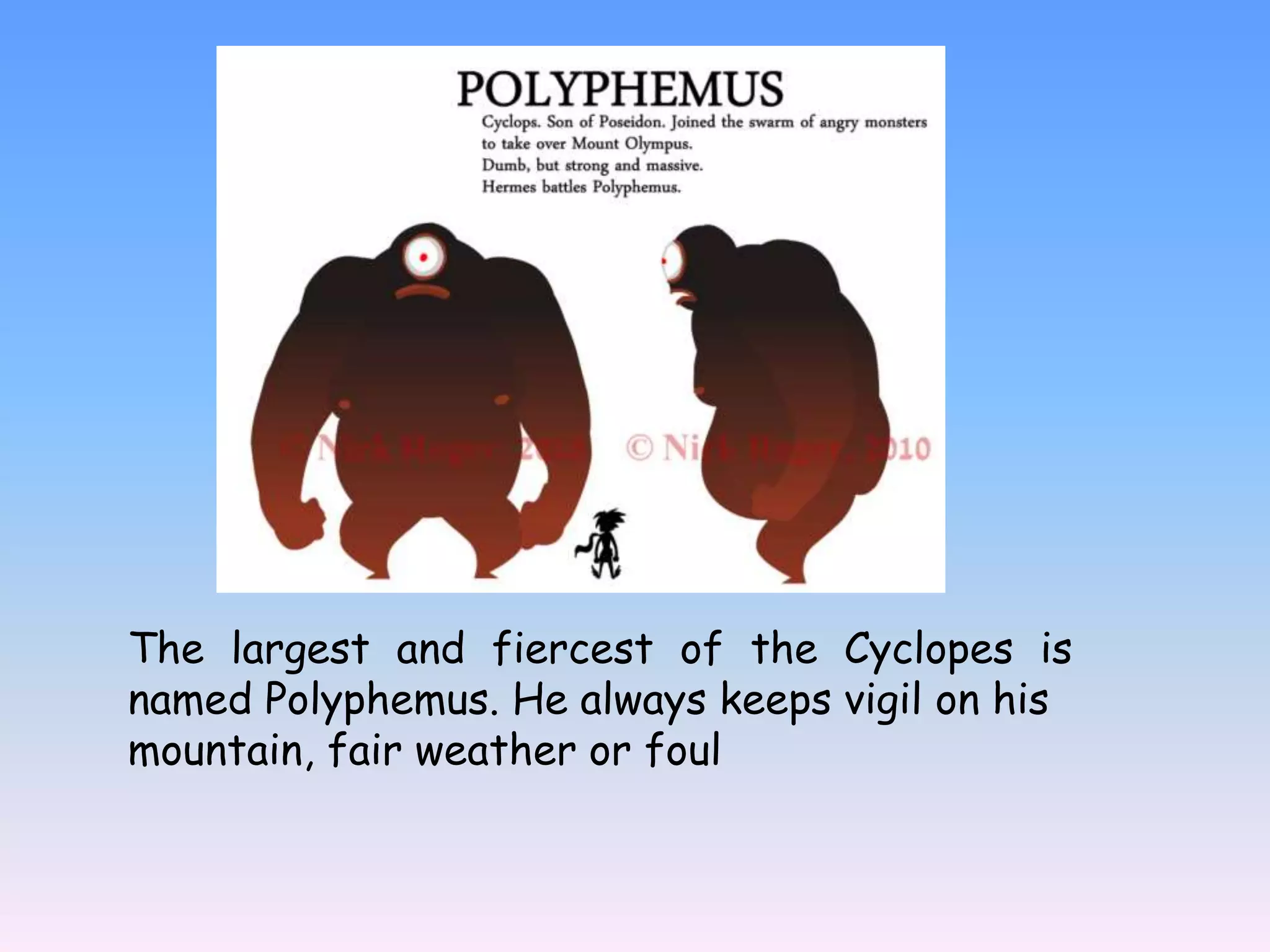 Polyphemus the cyclops | PPTX