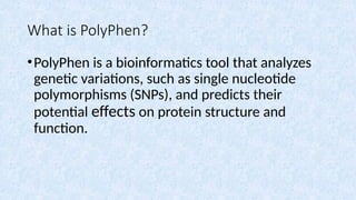 PolyPhen-2.pptx......................... | PPTX