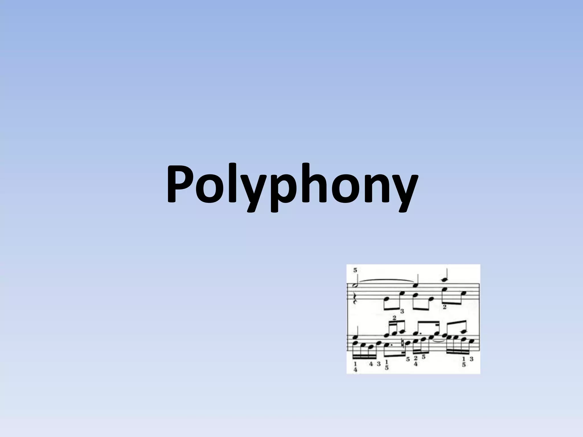 Polyphony | PPTX