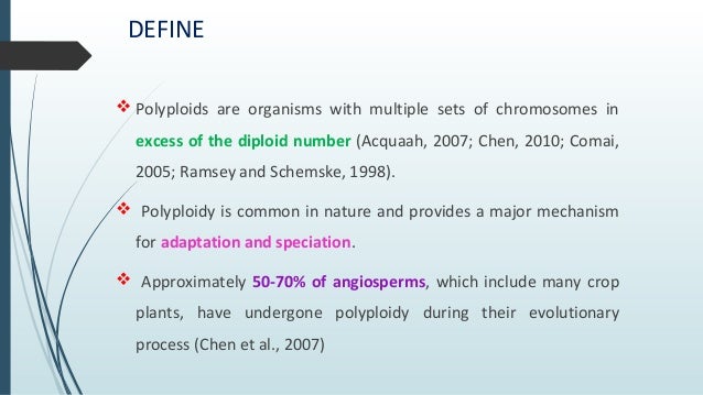 Polyploidy Definition